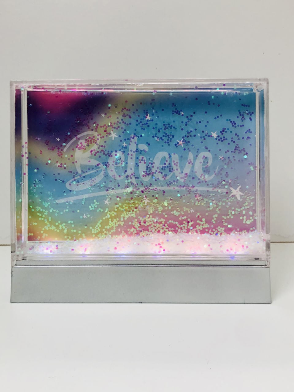 Light Up Glitter Photo Frame – JOY